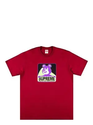 Supreme Bear Tee 'cardinal - Red