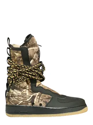 Nike Realtree X Sf Air Force1 Hi Sneakers - Black