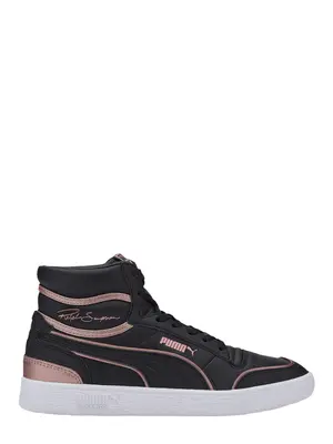 PUMA Ralph Sampson Mid Top Sneakers - Black