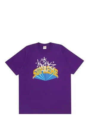 Supreme X Irak Arc Tee 'purple' Purple