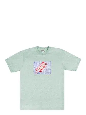 Supreme Float Tee 'heather Blue' Green