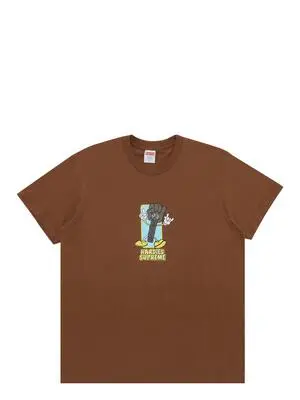 Supreme X Hardies Bolt Tee 'brown' Brown