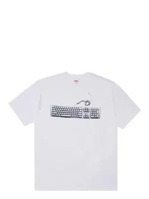 Supreme Keyboard Tee - White