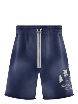 Amiri Vintage Collegiate Shorts - Blue