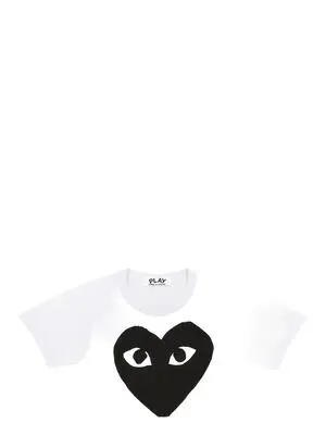 Play Comme Des Garcon Black Heart T-shirt - White