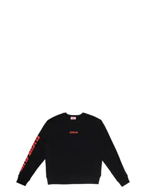 FLIGHT CLUB Logo Crewneck - Black