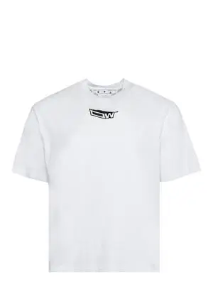 Off-White Graffiti Zine Over Skate Short-sleeve Tee - White