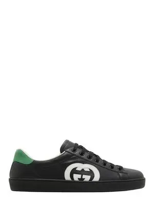 Gucci Ace Interlocking G Sneakers - Black