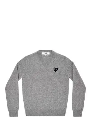 Play Comme Des Garcon Knit Sweater - Grey