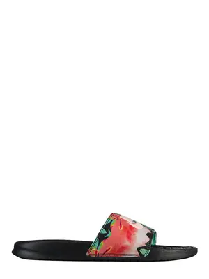 Nike Benassi Jdi Print Slides - Black