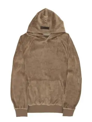 Fear Of God Velour Hoodie - Brown