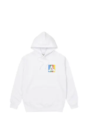 PALACE Tri-emb Hood - White