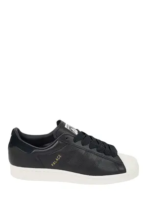 Adidas X Palace Superstar Sneakers - Black