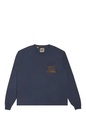GALLERY DEPT. Long-sleeve Pocket T-shirt - Blue