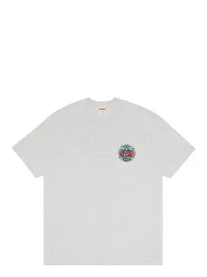 Supreme Fdny Engine 9 Tee 'ash Grey' Grey