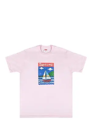 Supreme Sailboat Tee 'light Pink' Pink