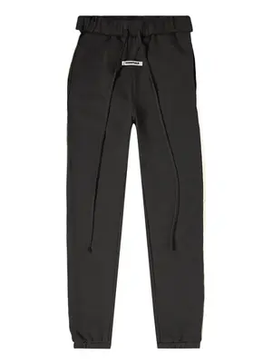 Fear Of God Side Stripe Sweatpants 'grey - Black