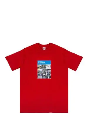 Supreme Verify Tee 'red' Red
