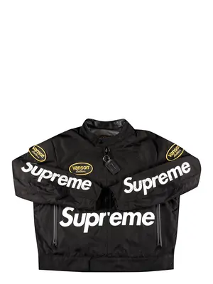 Supreme X Vanson Leathers Cordura Jacket - Black