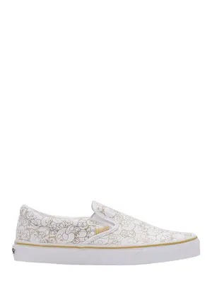 VANS Takashi Murakami X Slip-on Lx 'gold Skull - White