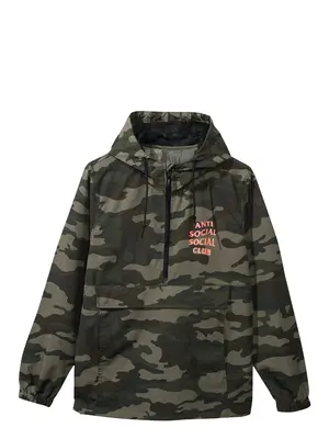 ANTI SOCIAL SOCIAL CLUB Camo Anorak Jacket - Green