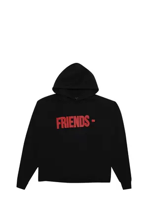 VLONE Friends Printed Hoodie - Black