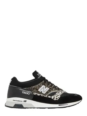 NEW BALANCE 1500 Made In England Animal Pack Zebra Sneakers - Black