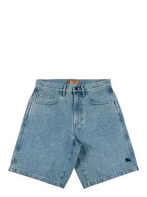Supreme X Burberry Denim Shorts - Blue