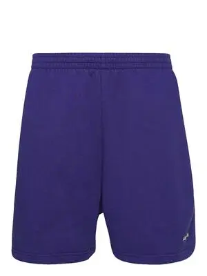 Balenciaga Logo Print Shorts - Blue