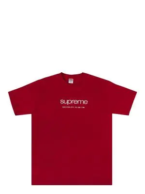 Supreme Shop Tee 'red' Red