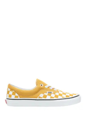 VANS Era Checkerboard Sneakers - Yellow