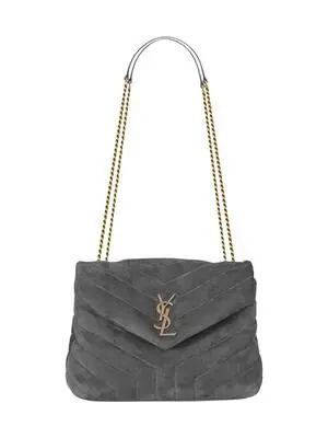 SAINT LAURENT Small Loulou Quilted Shoulder Bag