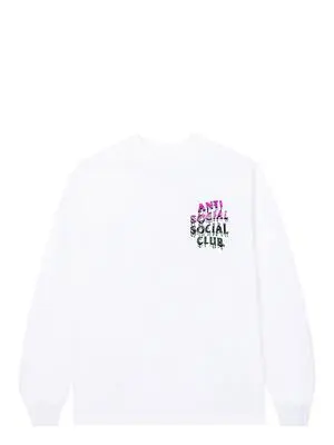 ANTI SOCIAL SOCIAL CLUB Mind Melt Long-sleeve Tee - White