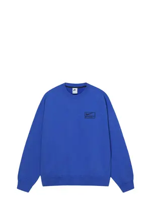 StÜssy X Nike Fleece Crew - Blue