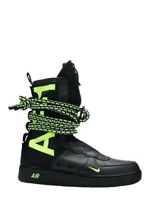 Nike Sf Air Force 1 High-top Sneakers - Black