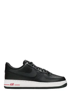 Nike Air Force 1 Low Technical Stitch Sneakers - Black
