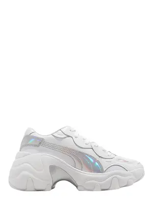 PUMA Pulsar Wedge Iridescent Sneakers - White