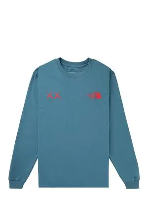 The North Face X Kaws Long-sleeve T-shirt - Blue