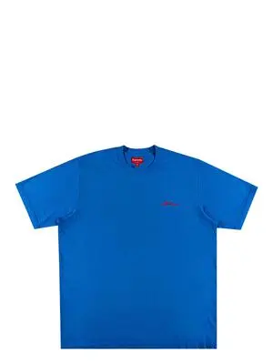 Supreme Arabic Logo Washed Short-sleeve Tee - Blue