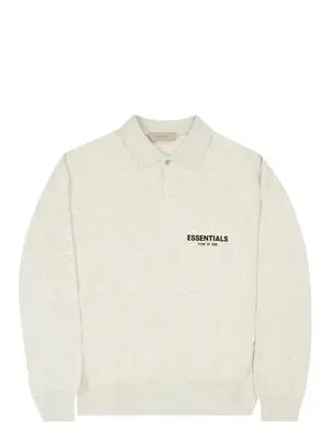 Fear Of God Long-sleeve Polo - Grey