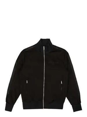 Palm Angels Tuxedo Leopard Track Jacket - Black