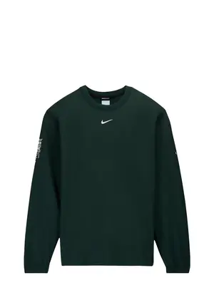 Nike Nrg Nocta Df Woven Long-sleeve Crew - Green