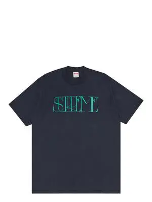 Supreme Trademark Tee 'navy' Blue