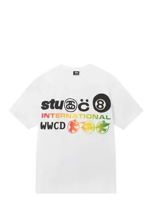 StÜssy X Cactus Plant Flea Market International Tee - White