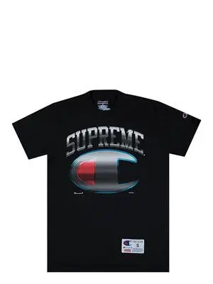 Supreme Champion Chrome Short-sleeve Top 'black' Black