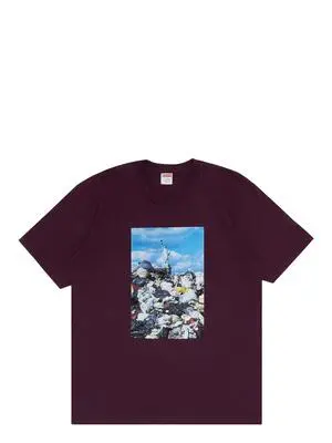 Supreme Trash Tee 'eggplant' Purple
