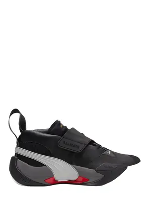 PUMA X Balmain Court Sneakers - Black