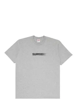 Supreme Motion Logo Tee 'heather Grey' Grey