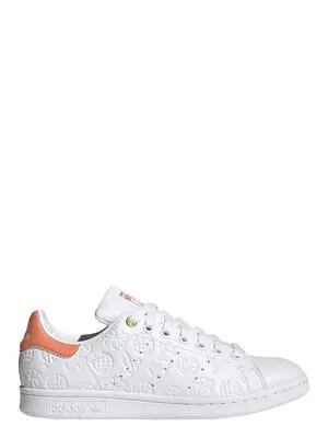 Adidas Stan Smith Embossed Sneakers - White