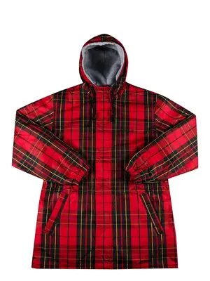 Supreme X Polartec Lined Sidline Parka - Red